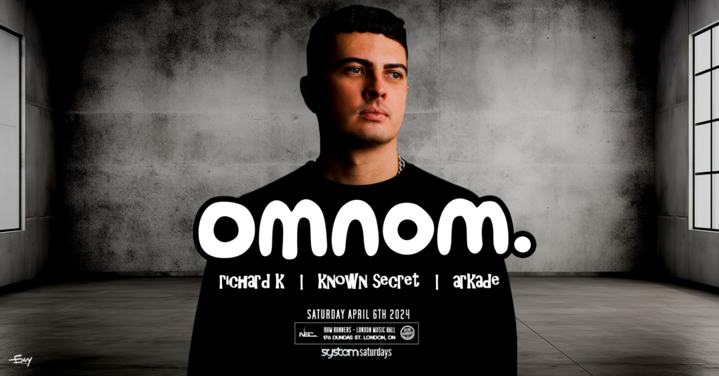 Omnom @ System Saturdays - London Music Hall